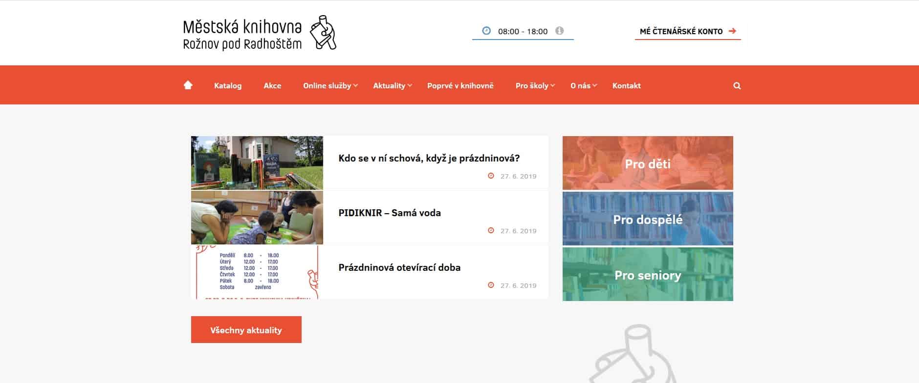 Knir v novém kabátě - Městská knihovna v Rožnově pod Radhoštěm